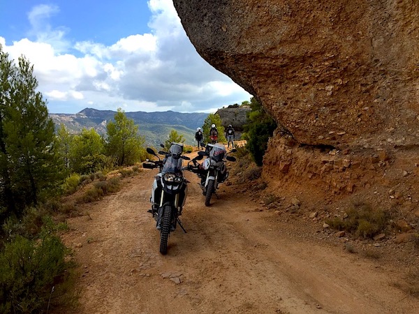 Motorcycle trip crossing Spain - Coast to Coast